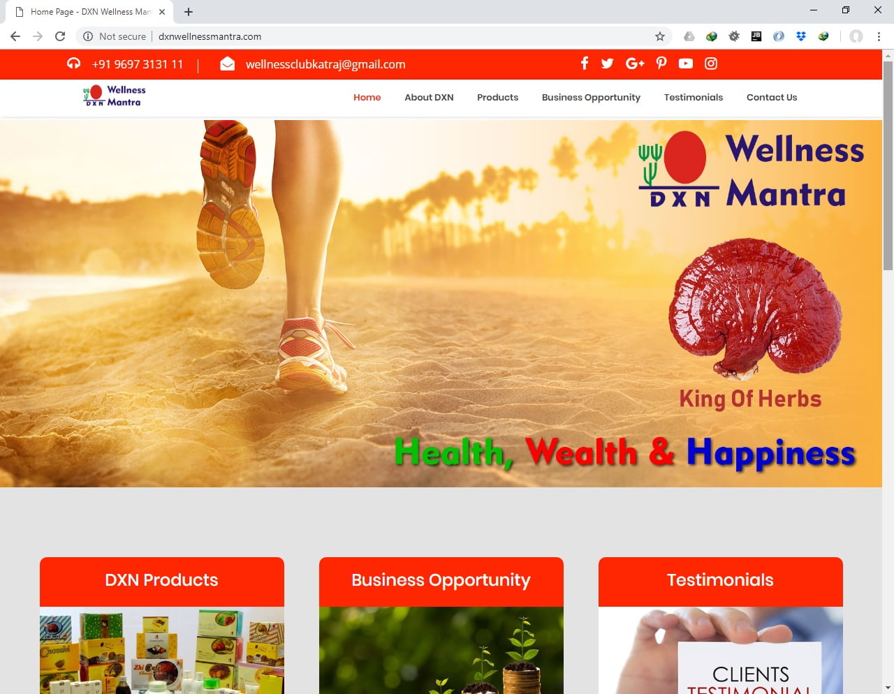 DXN Wellness Mantra - Spier Infotech